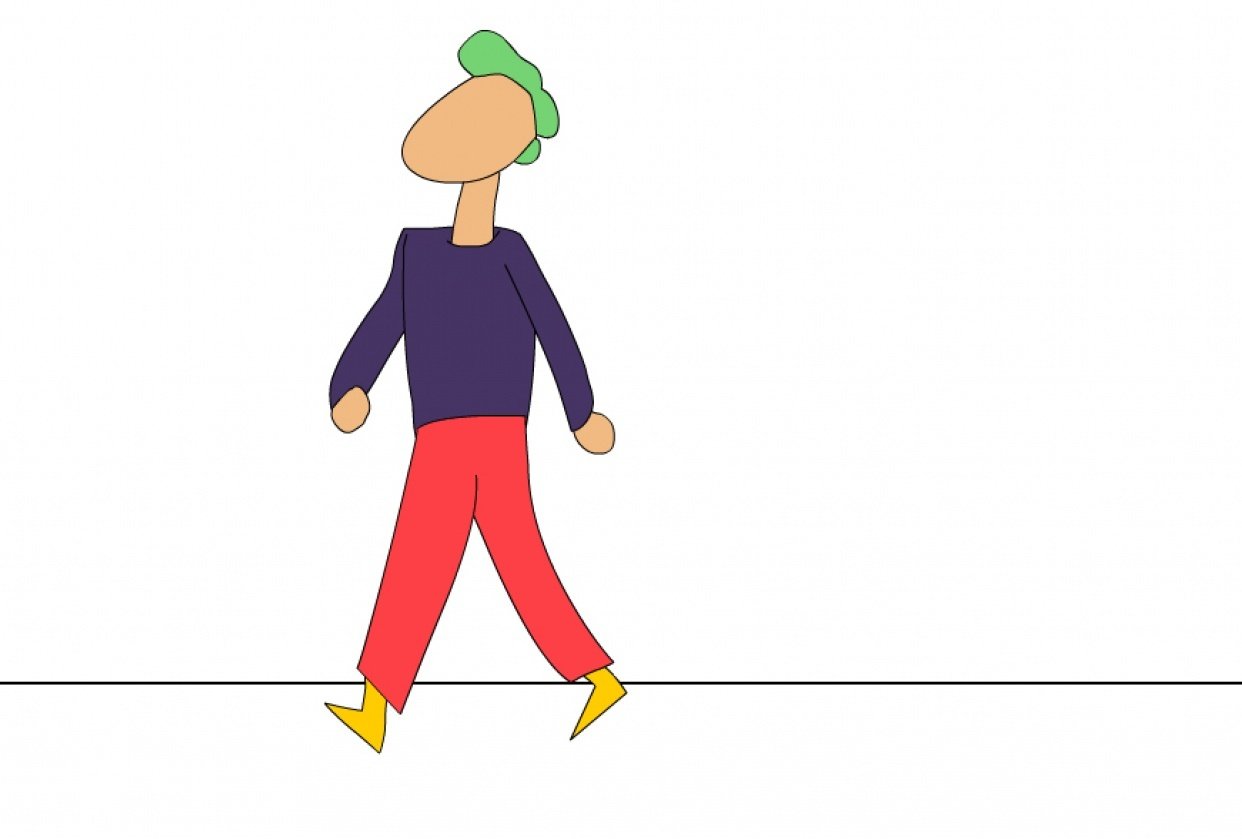 Child walk Cycle | Skillshare Student Project