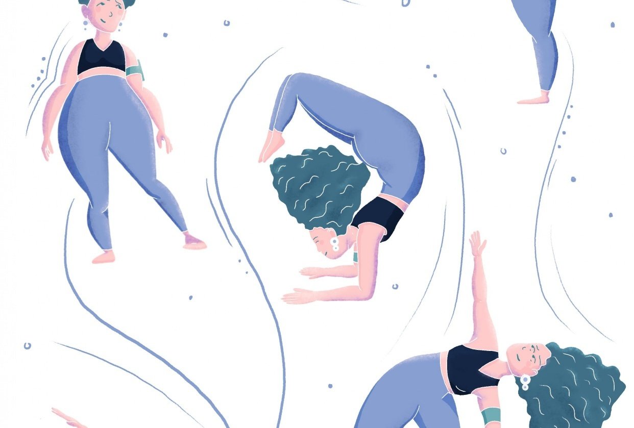 Yoga poses | Skillshare Student Project