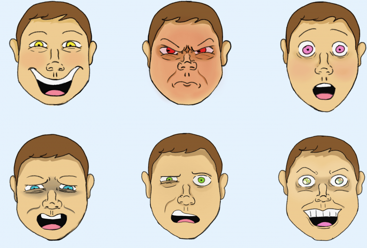 Facial Expression Project | Skillshare Student Project