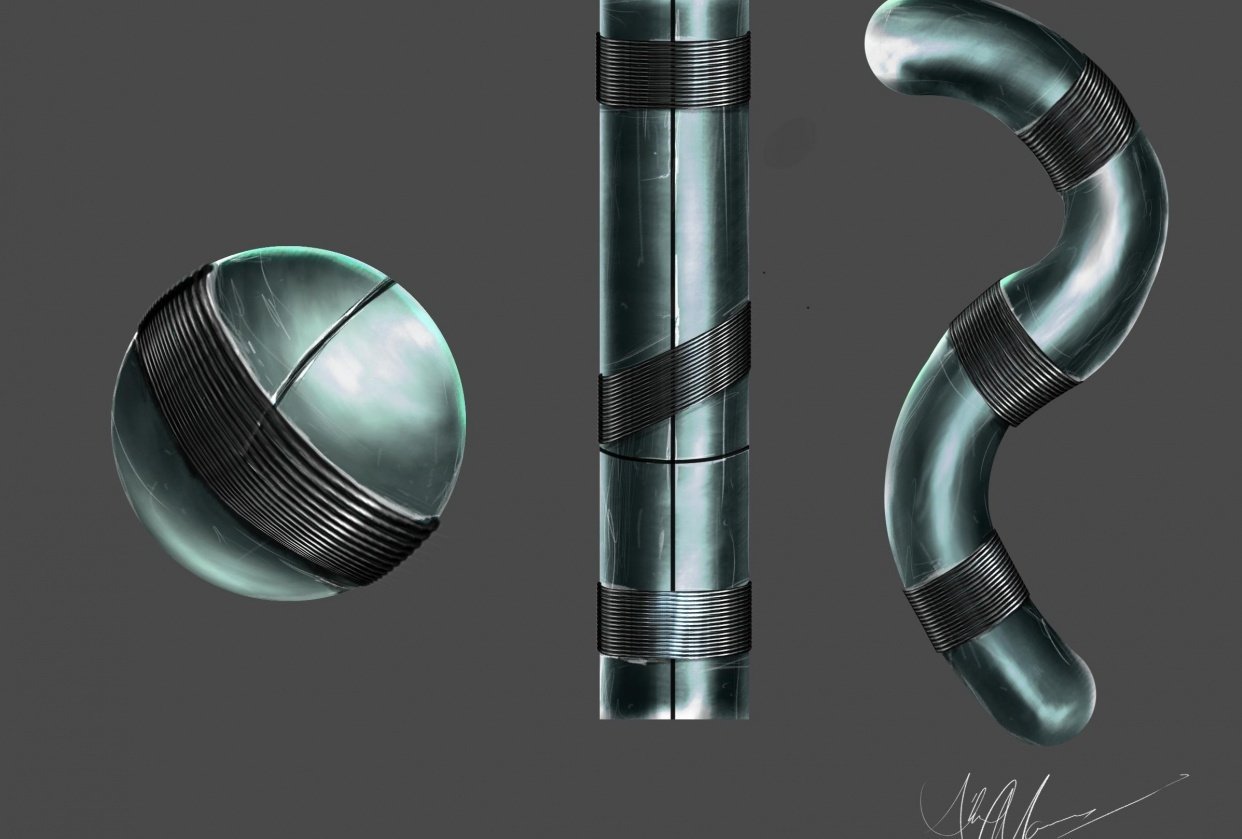 Metal Rendering and Detailing | Skillshare Student Project