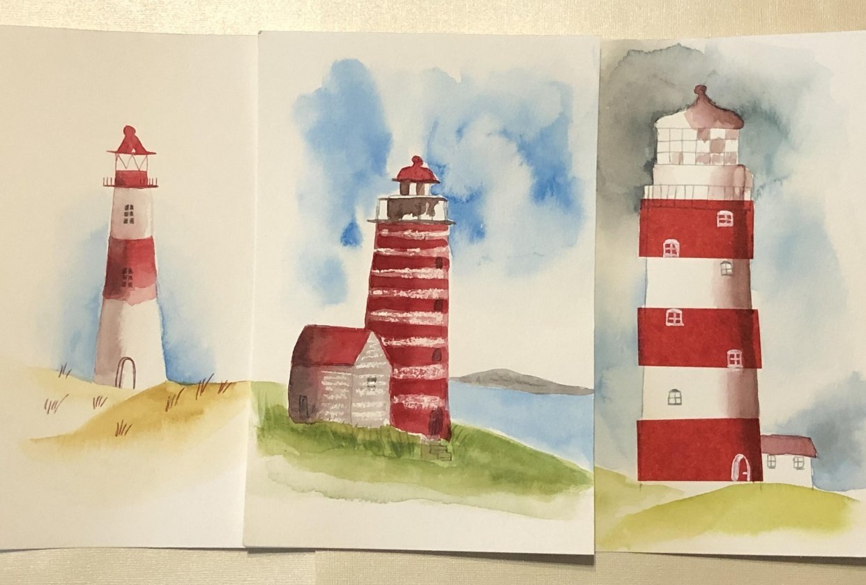 Three Lighthouses | Skillshare Student Project
