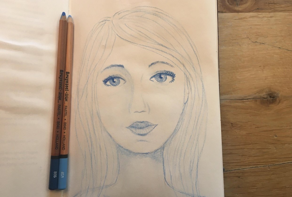 Whimsical face | Skillshare Student Project