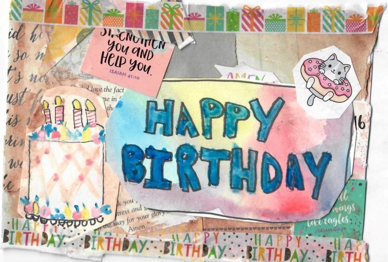Birthday Card For A Friend Skillshare Student Project birthday-card-for-a-friend-skillshare-student-project