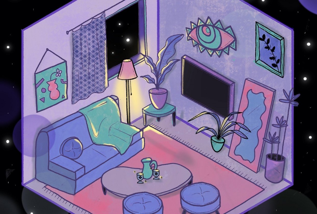 simple isometric room | Skillshare Student Project