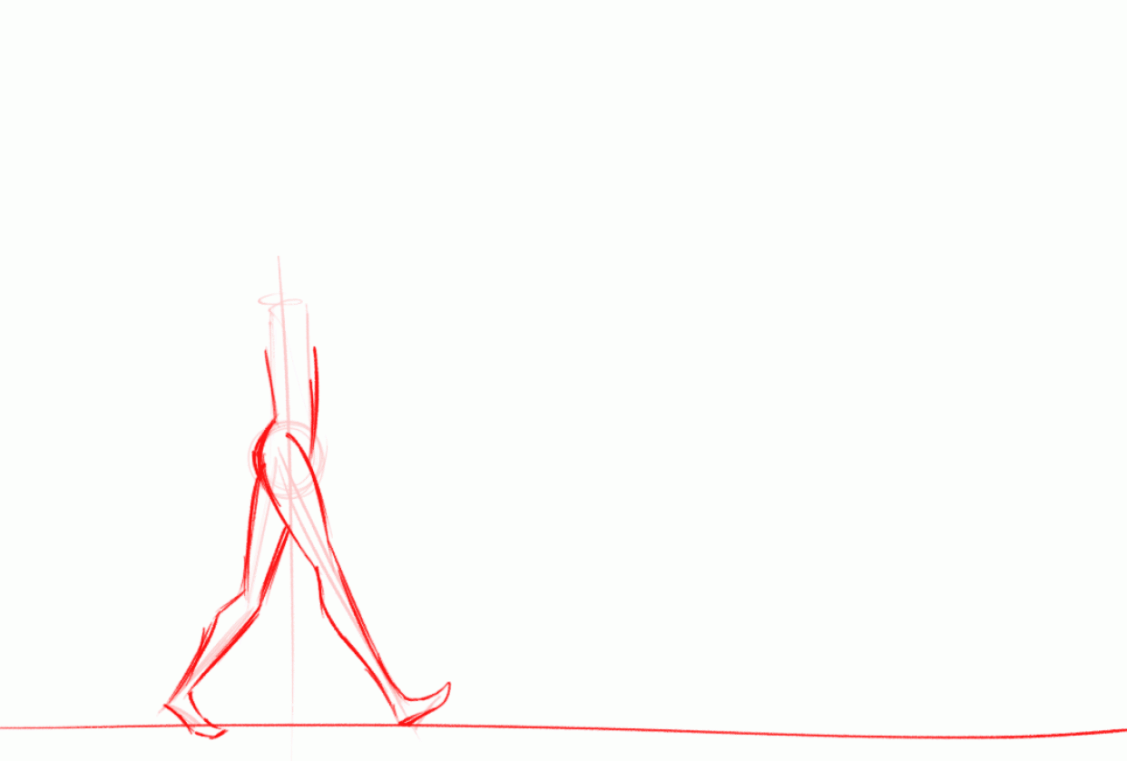 Walk cycle | Skillshare Student Project