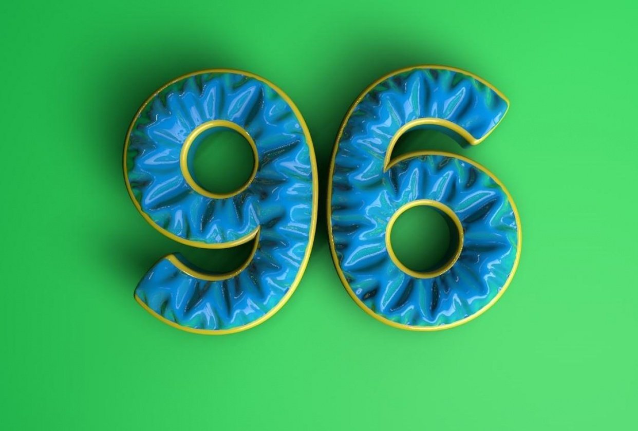 96 Font | Skillshare Student Project