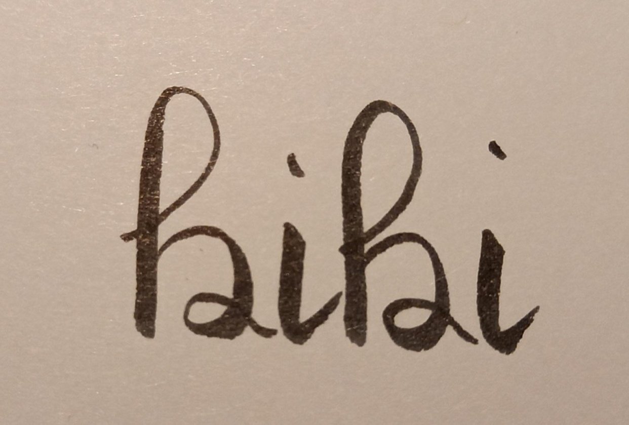 Brush Lettering Name lowercase | Skillshare Student Project