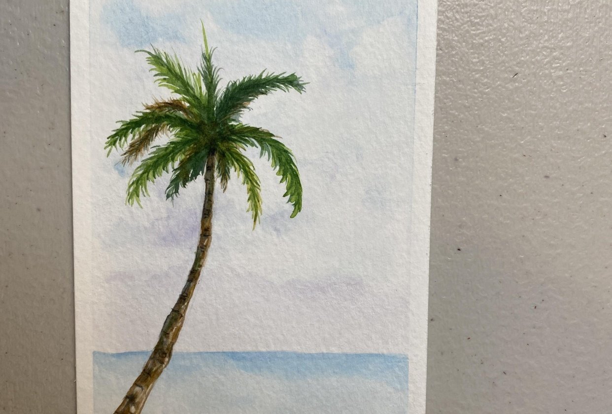 Palm tree | Skillshare Student Project