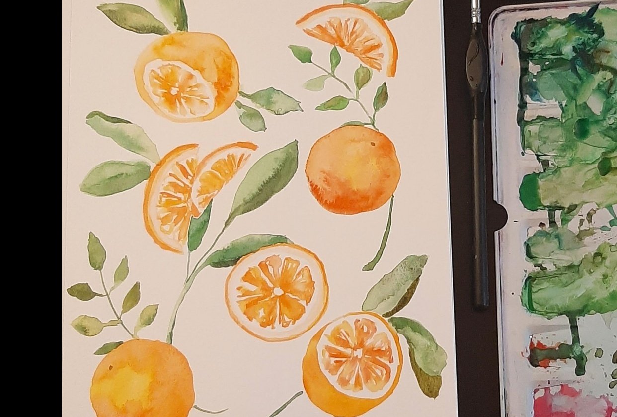 oranges | Skillshare Student Project