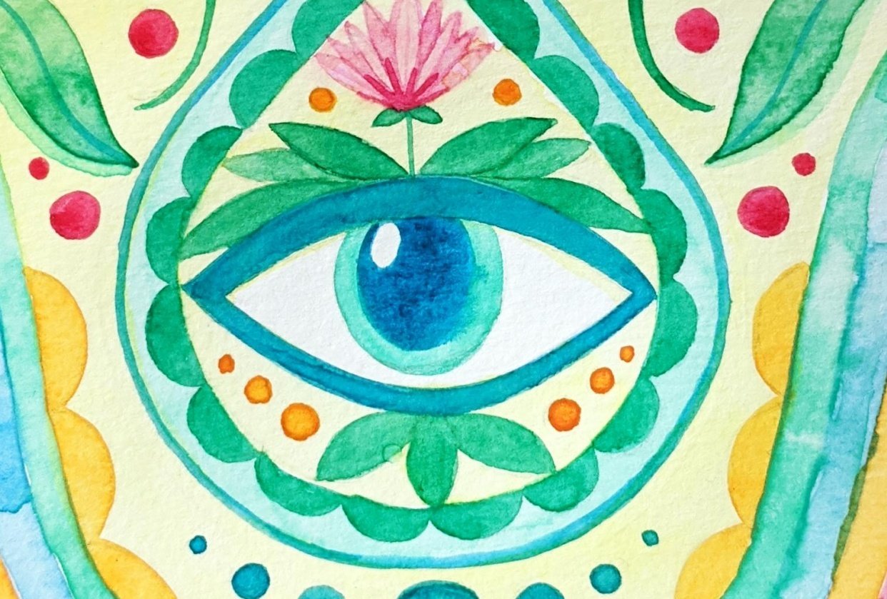 hamsa hand | Skillshare Student Project