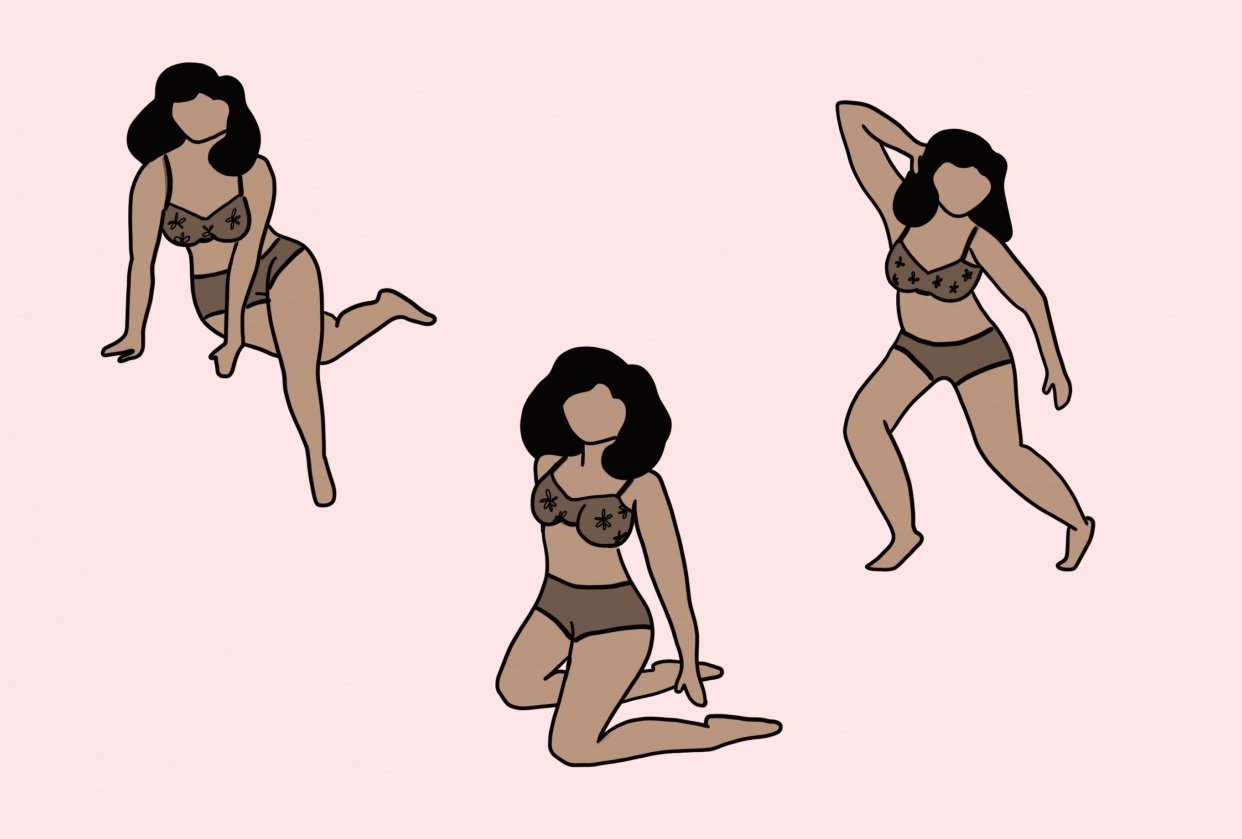 Lingerie poses | Skillshare Student Project
