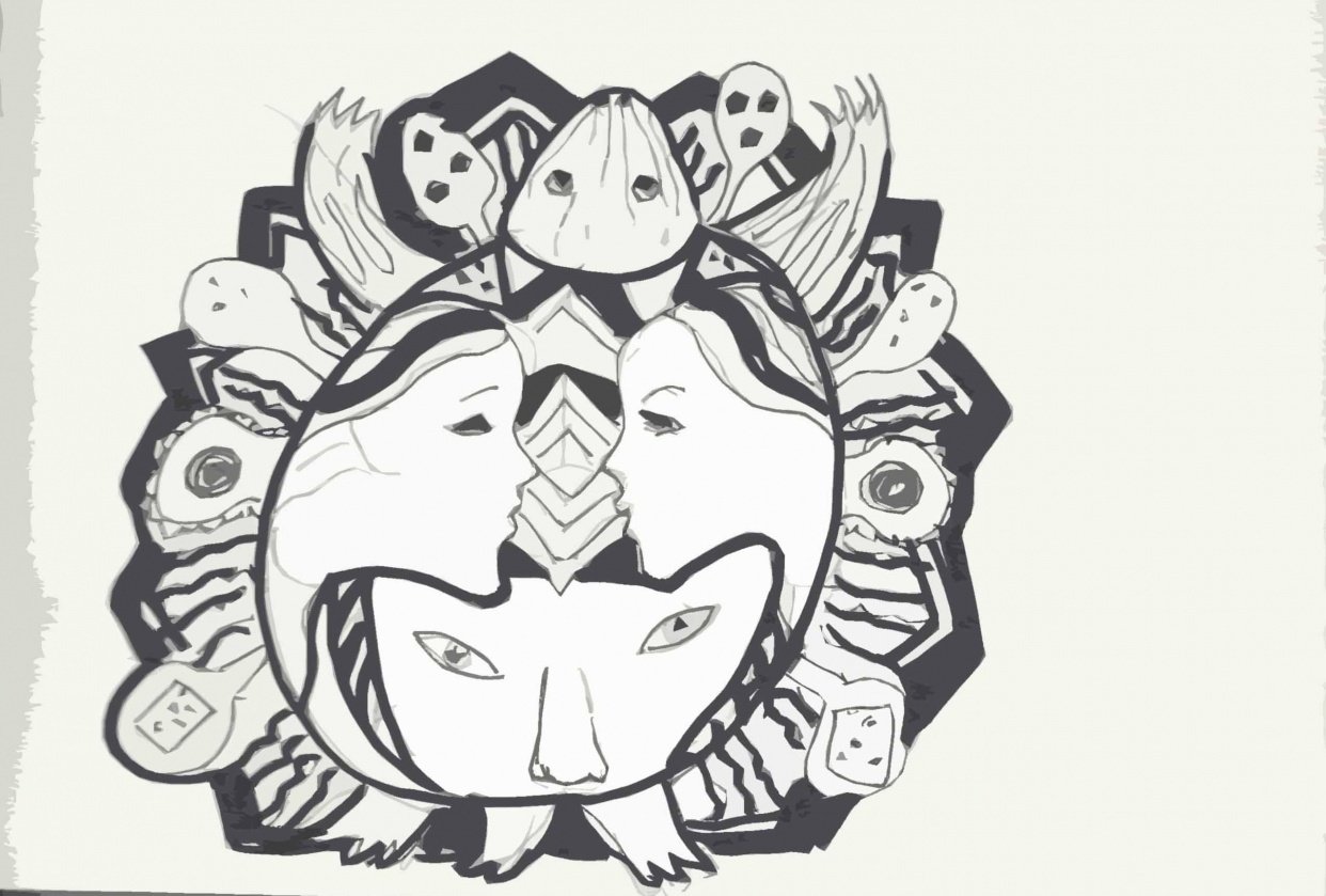 many faces character | Skillshare Student Project