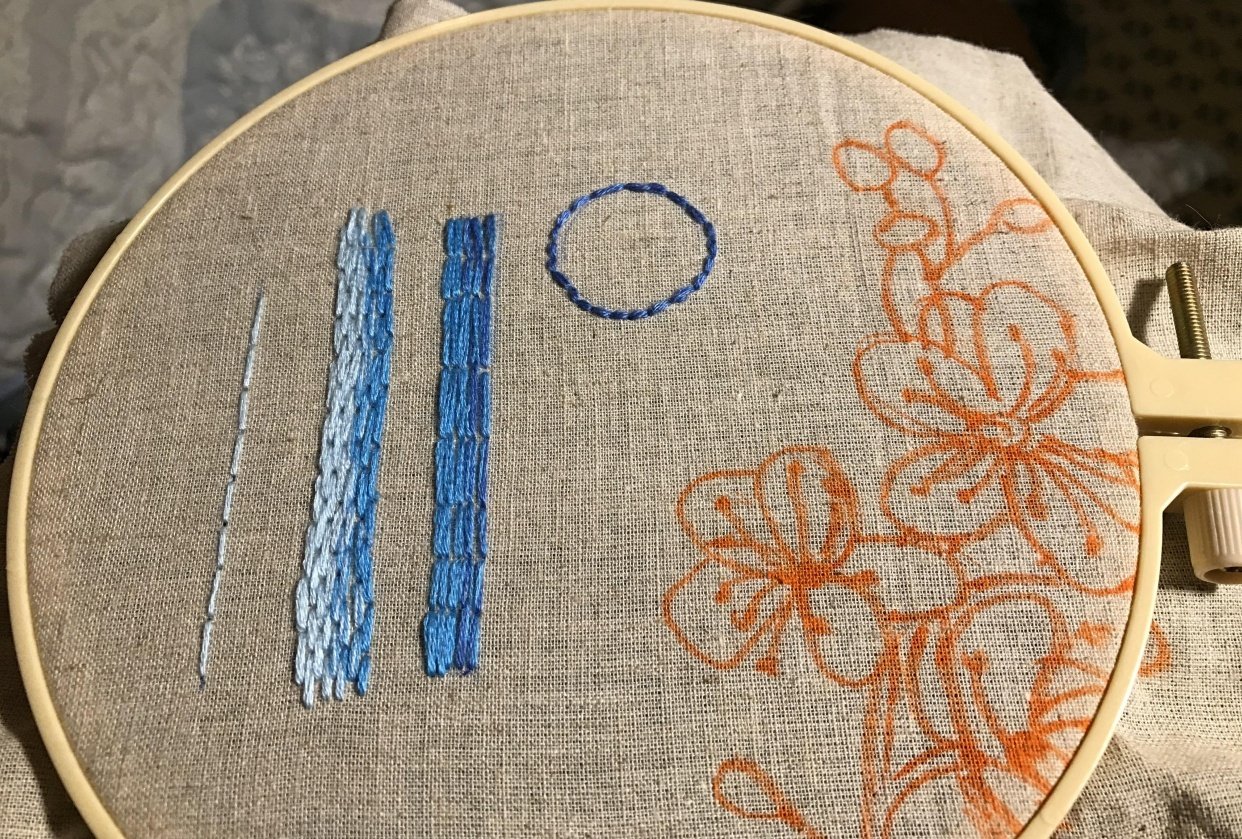 Contemporary Hand Embroidery 101 | Skillshare Student Project