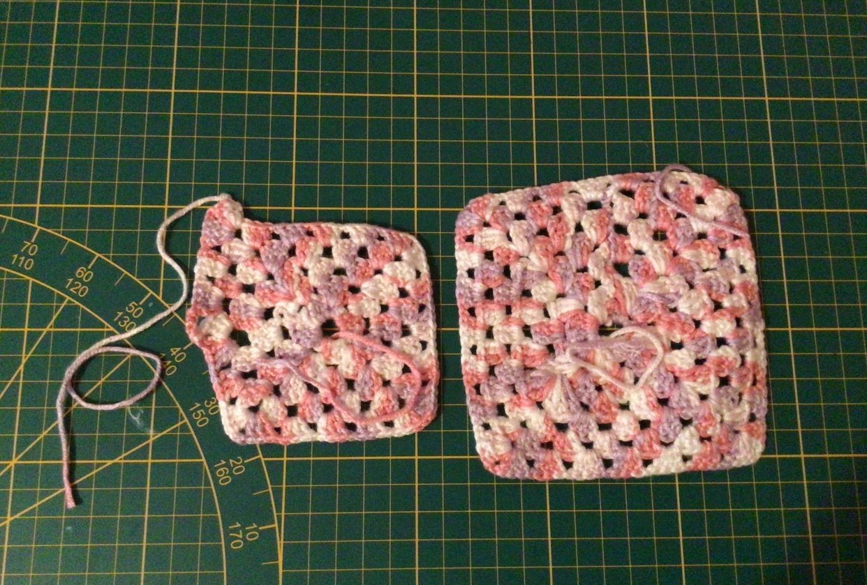 My first granny square!^^ | Skillshare Student Project