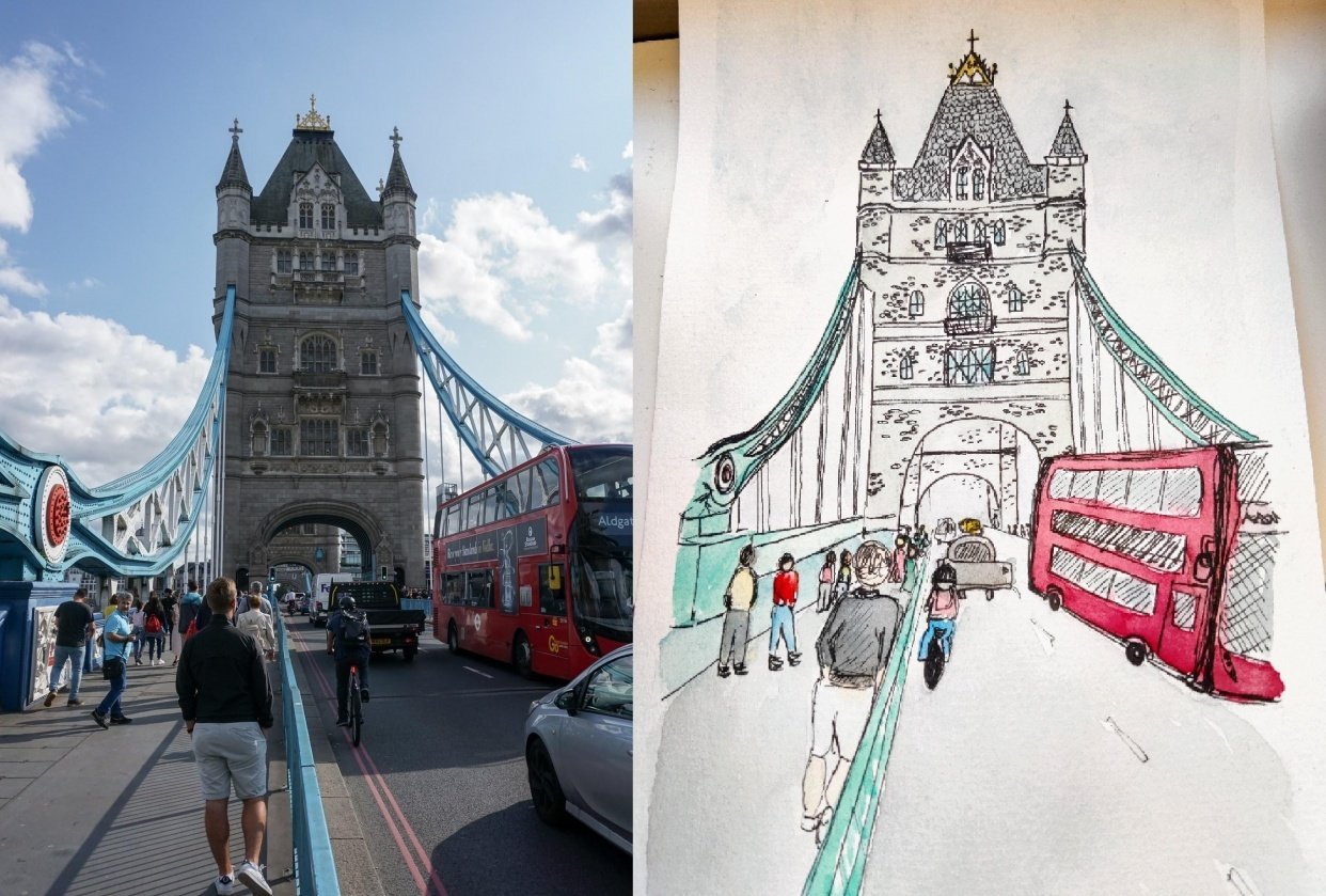 Tower Bridge | Skillshare Student Project
