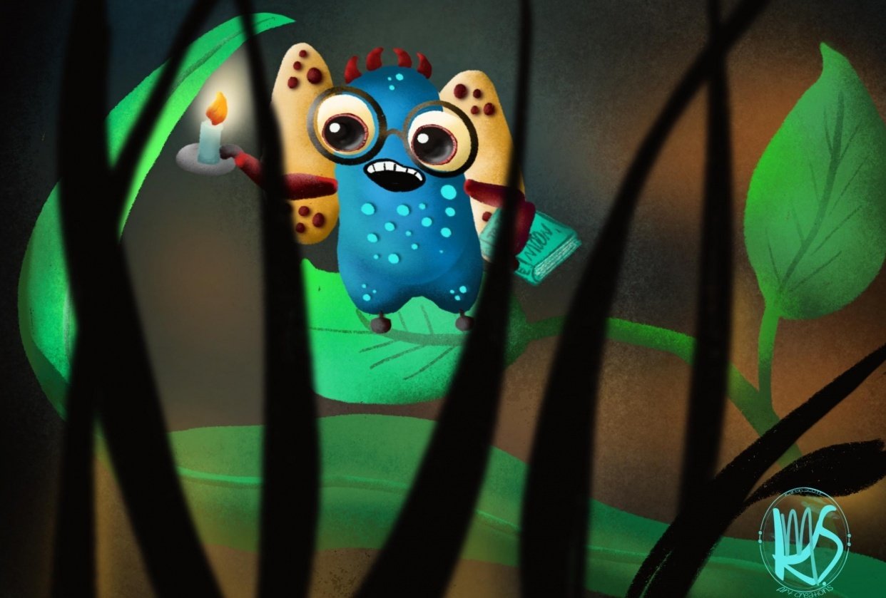 Flying night monster | Skillshare Student Project