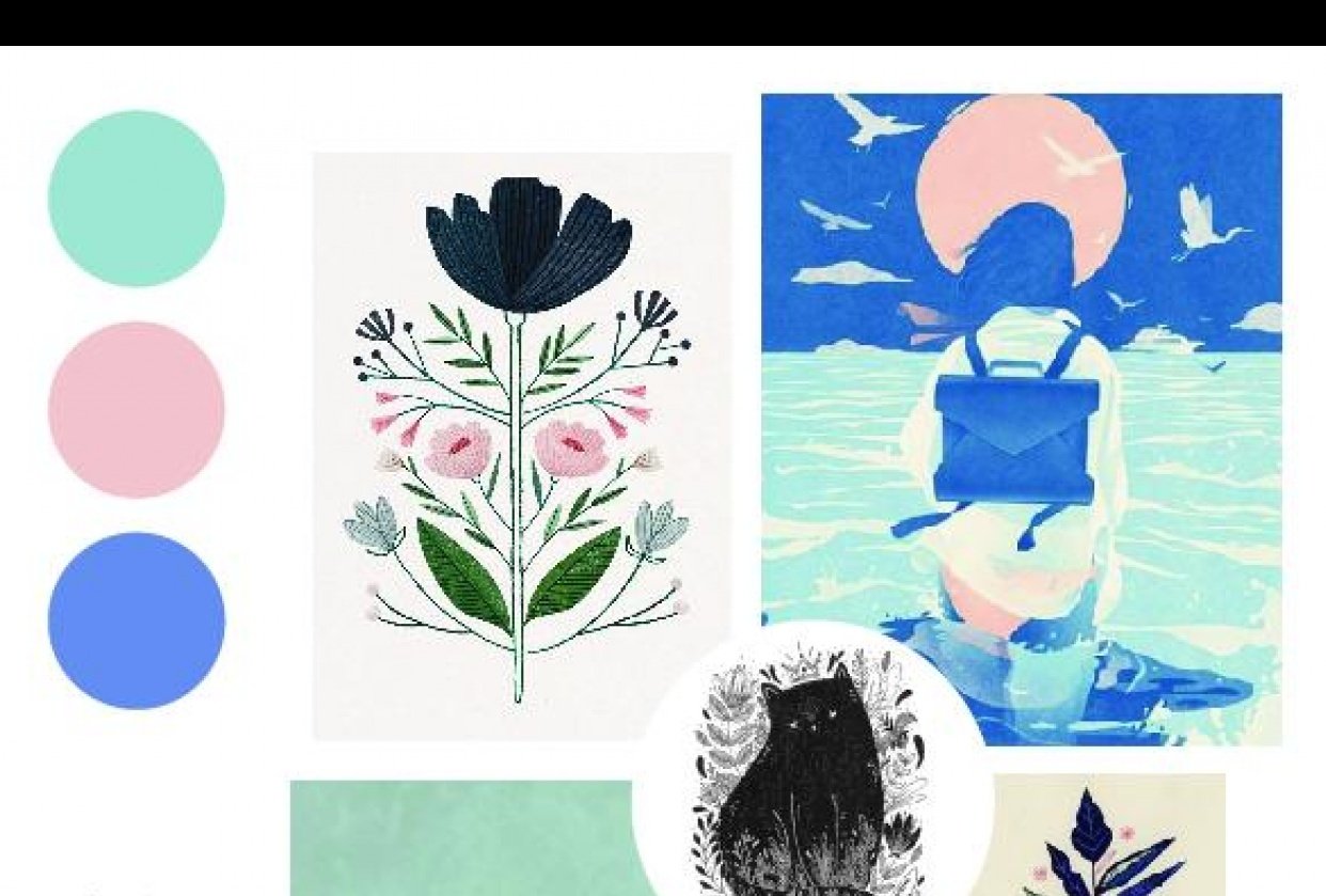 My Illustration Inspiration Card | Skillshare Student Project