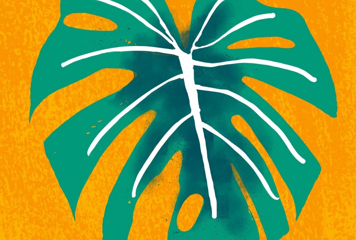 Tropical leaf | Skillshare Student Project