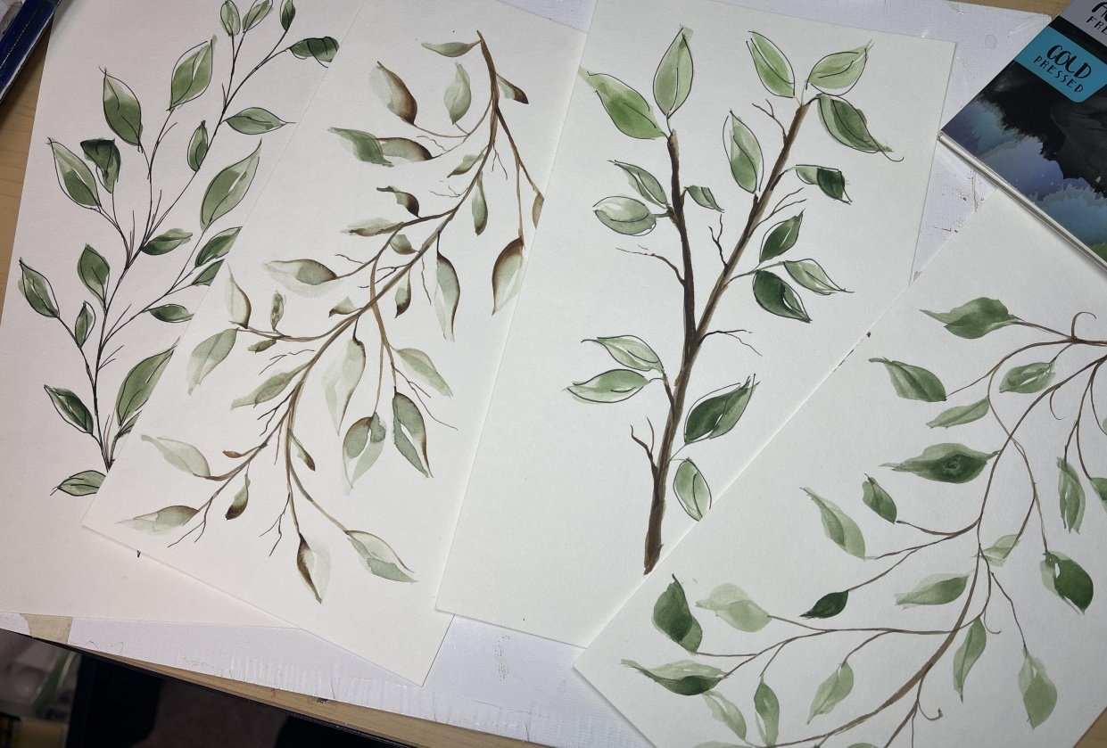 Leaf Therapy!! | Skillshare Student Project