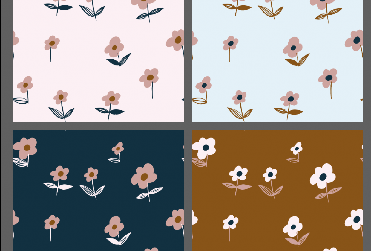 Coloring Motifs in Adobe Illustrator | Skillshare Student Project