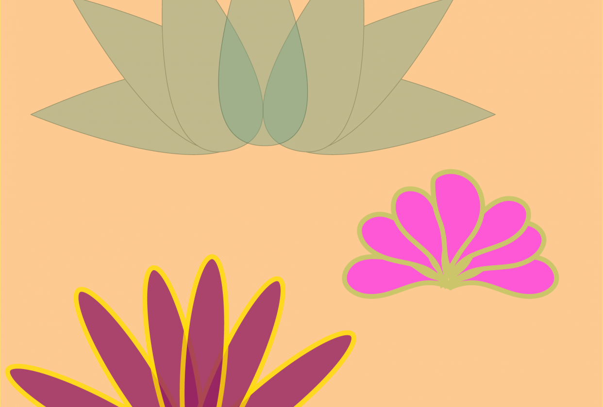 3 pretty flowers | Skillshare Student Project