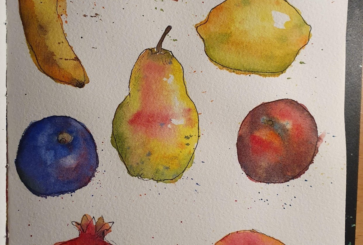 Fruit practice | Skillshare Student Project