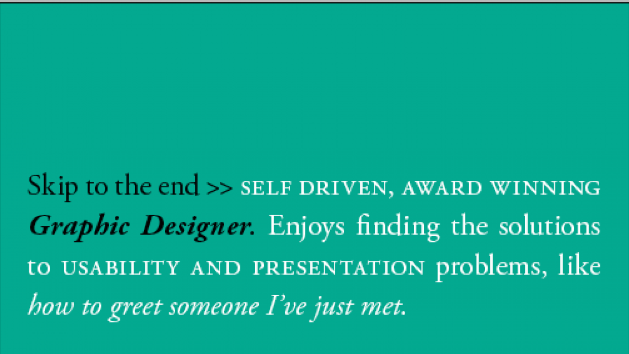 Learning typography | Skillshare Student Project