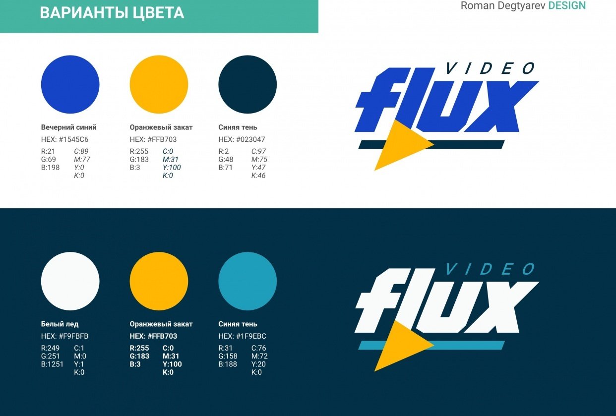FLUX Logo Presentation | Skillshare Student Project