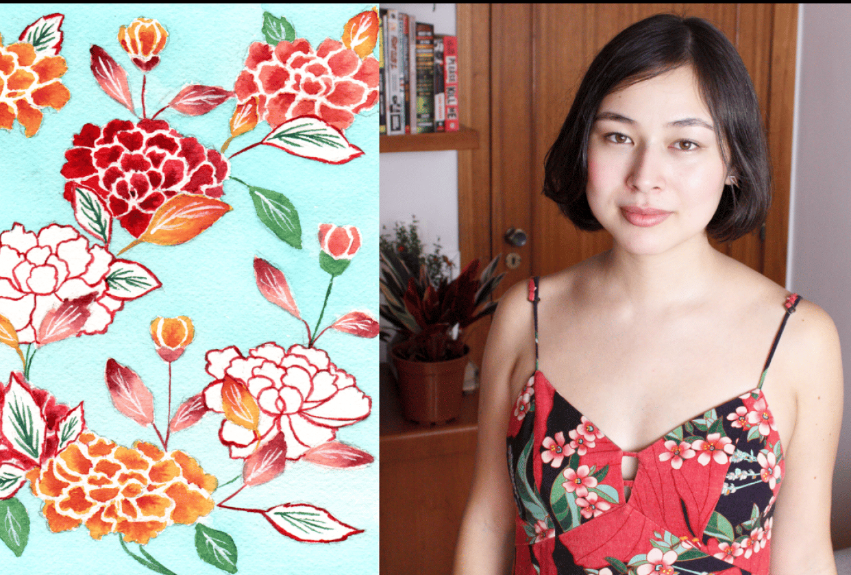 Watercolor Basics - Learn Water Control by Painting a Floral Pattern | Skillshare Student Project