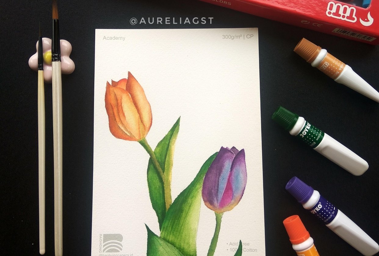 Simple Tulips | Skillshare Student Project