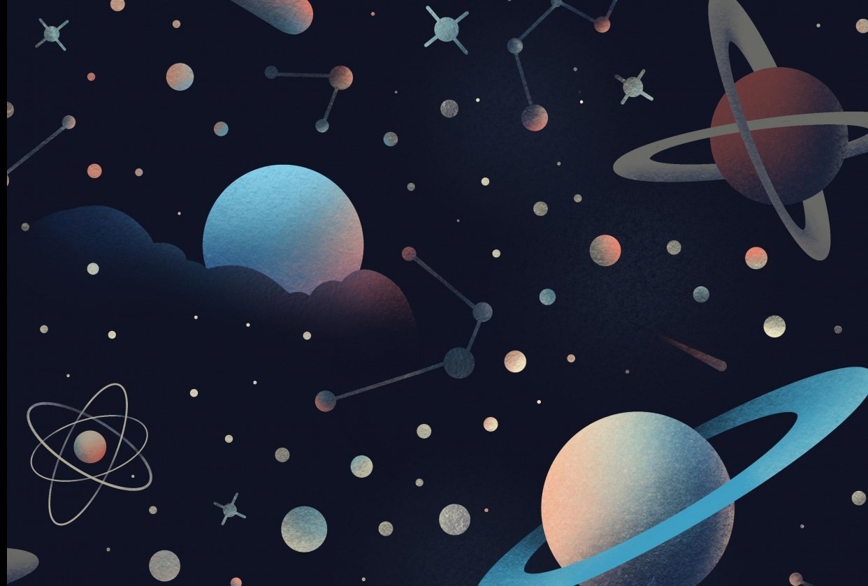 Half drop in space! | Skillshare Student Project