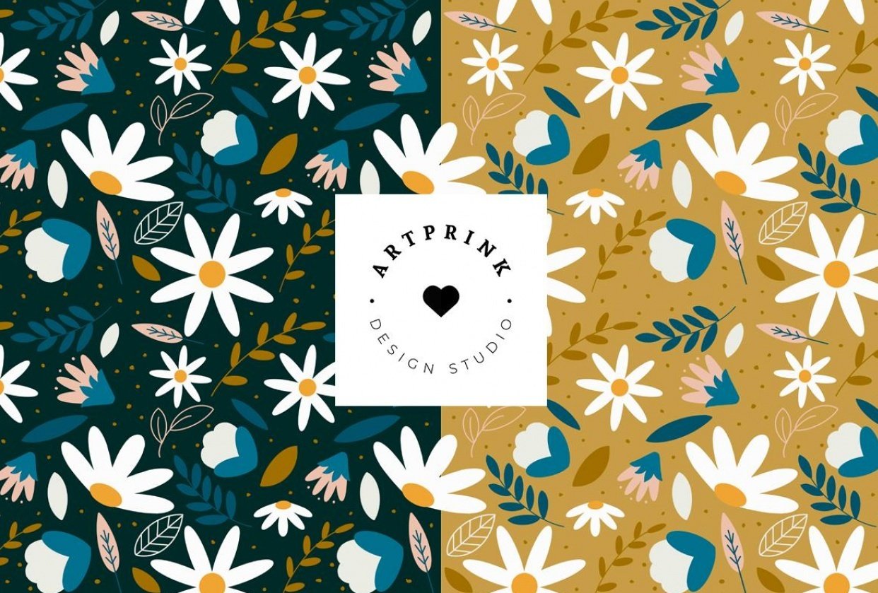 Daisy Pattern | Skillshare Student Project