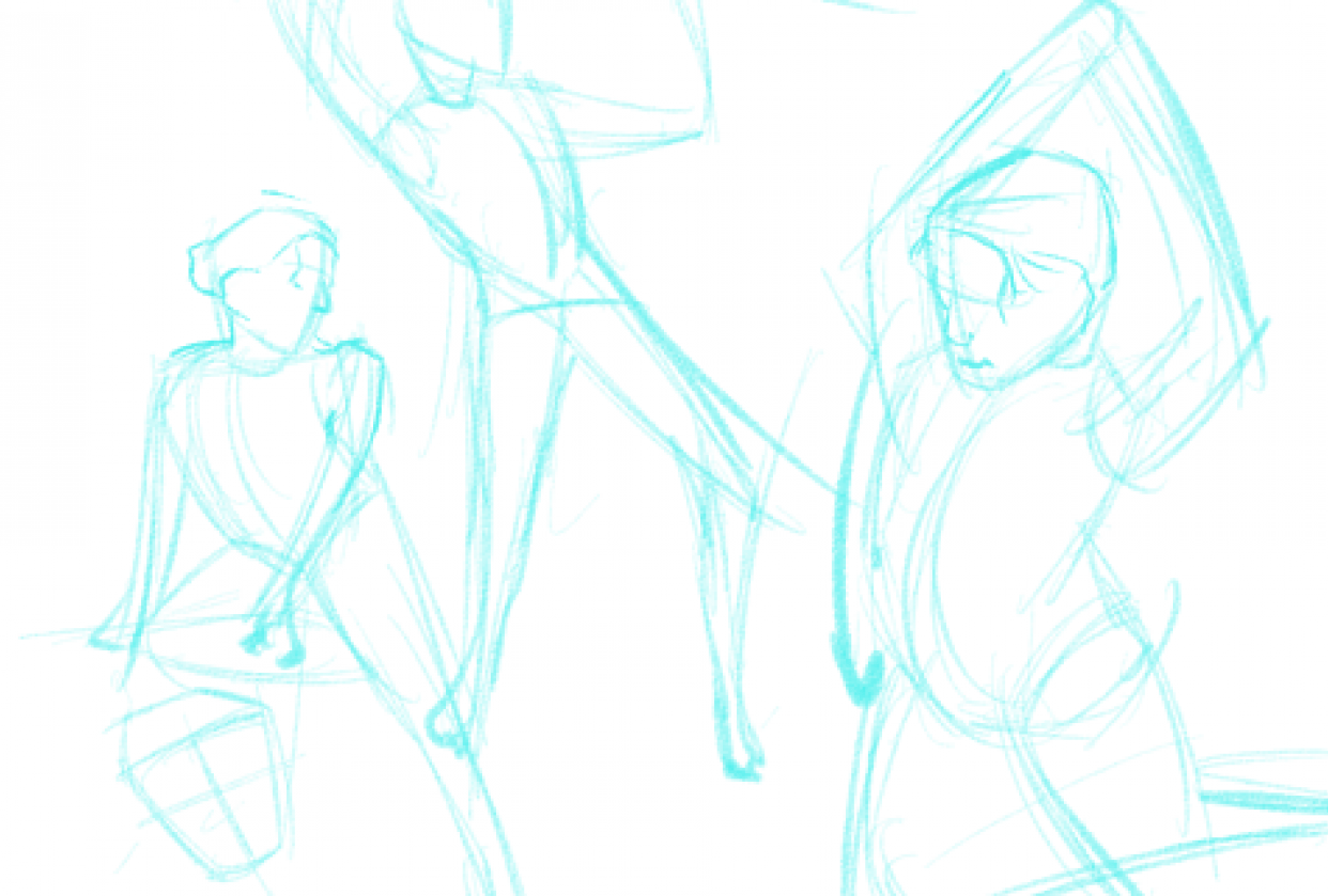 Gesture Drawing - Timed Session | Skillshare Student Project