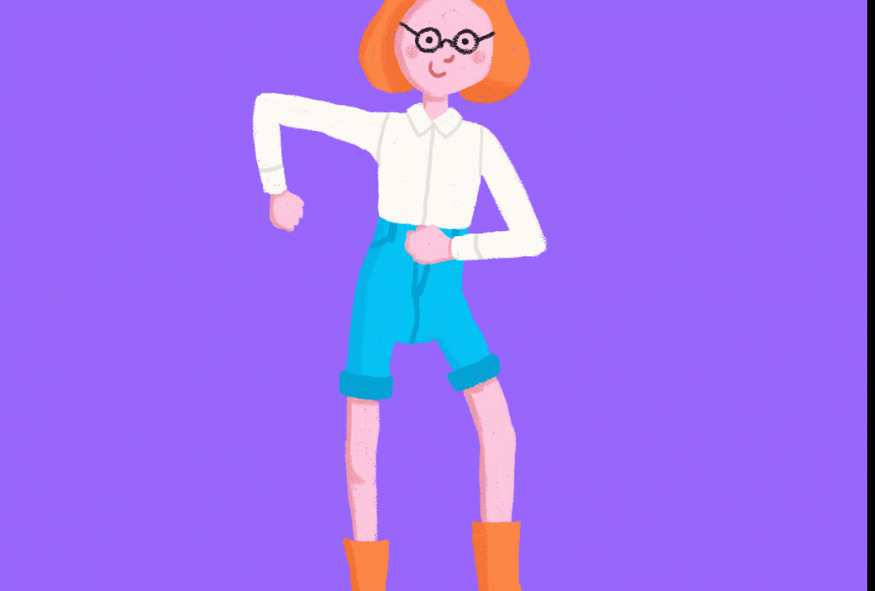 Dancing girl | Skillshare Student Project