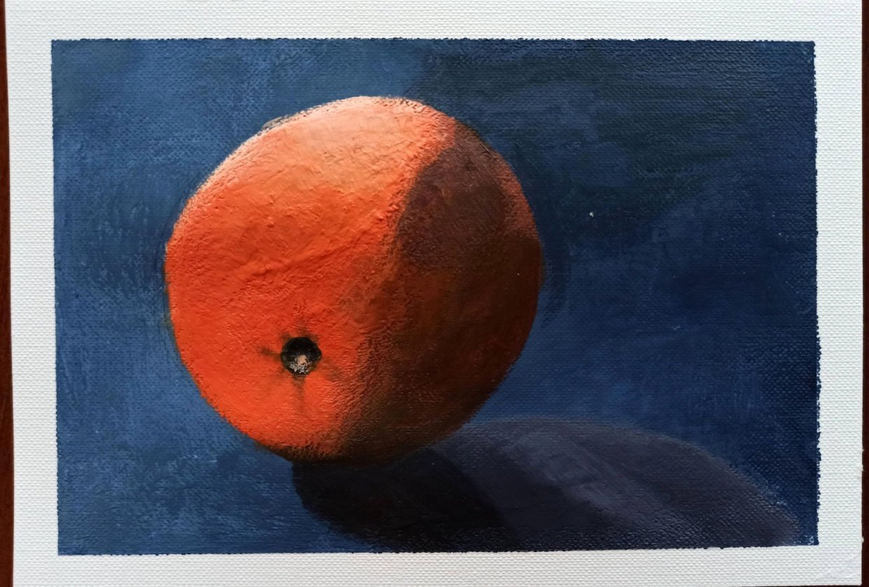 An orange | Skillshare Student Project