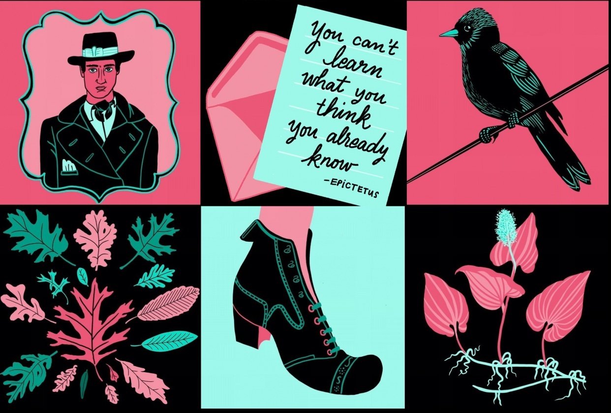 Limited Color Palette Illustration | Skillshare Student Project