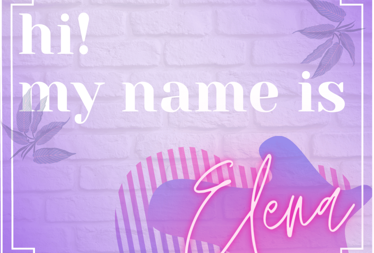 Canva name project | Skillshare Student Project
