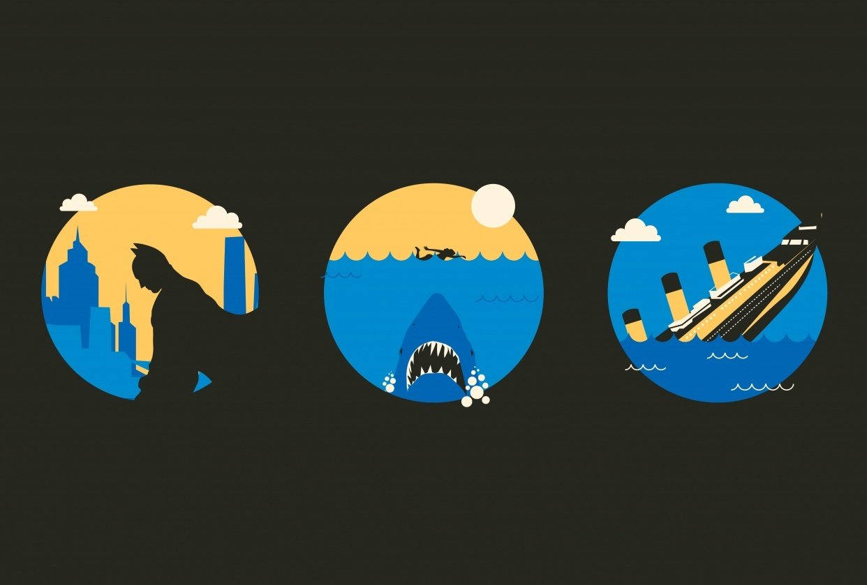 Classic Movie Icons | Skillshare Student Project