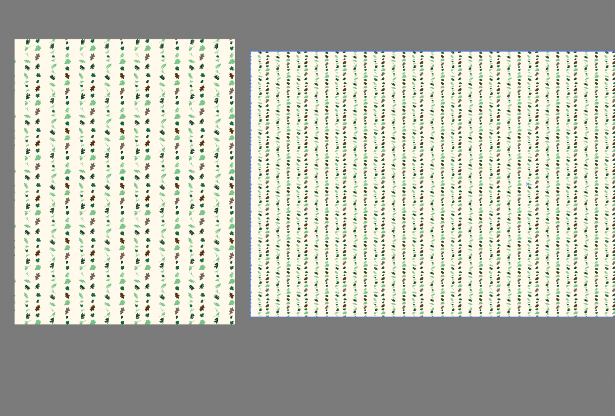 Leaf Scan Stripes | Skillshare Student Project