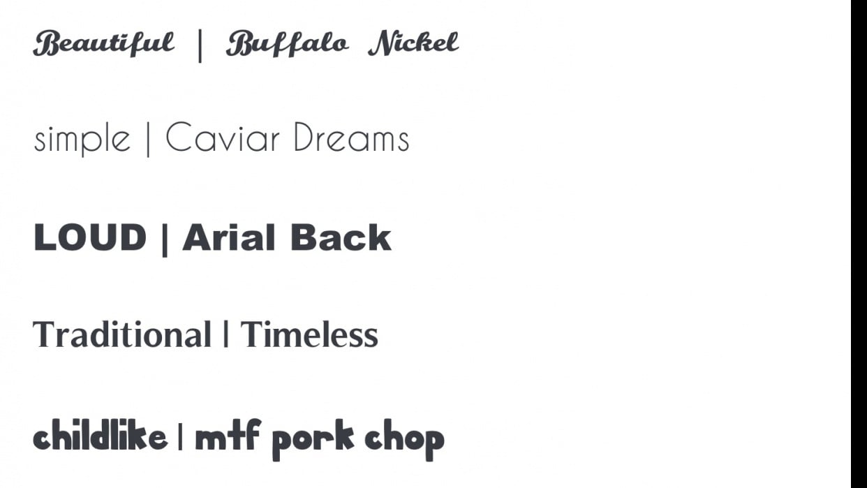 Ten Fonts Project | Skillshare Student Project