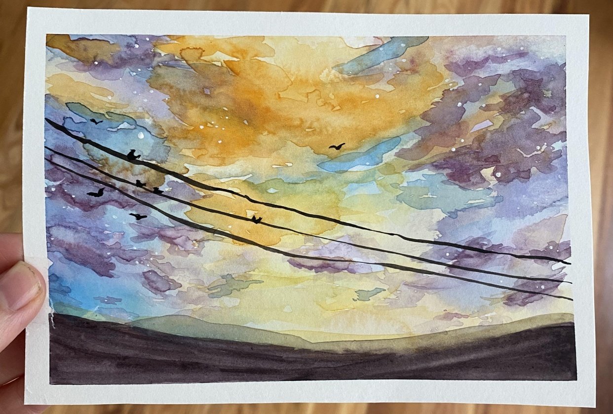 Loose Sunset | Skillshare Student Project