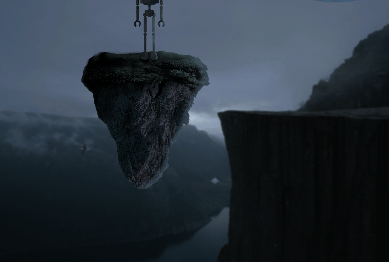 Woodenman on floating island | Skillshare Student Project