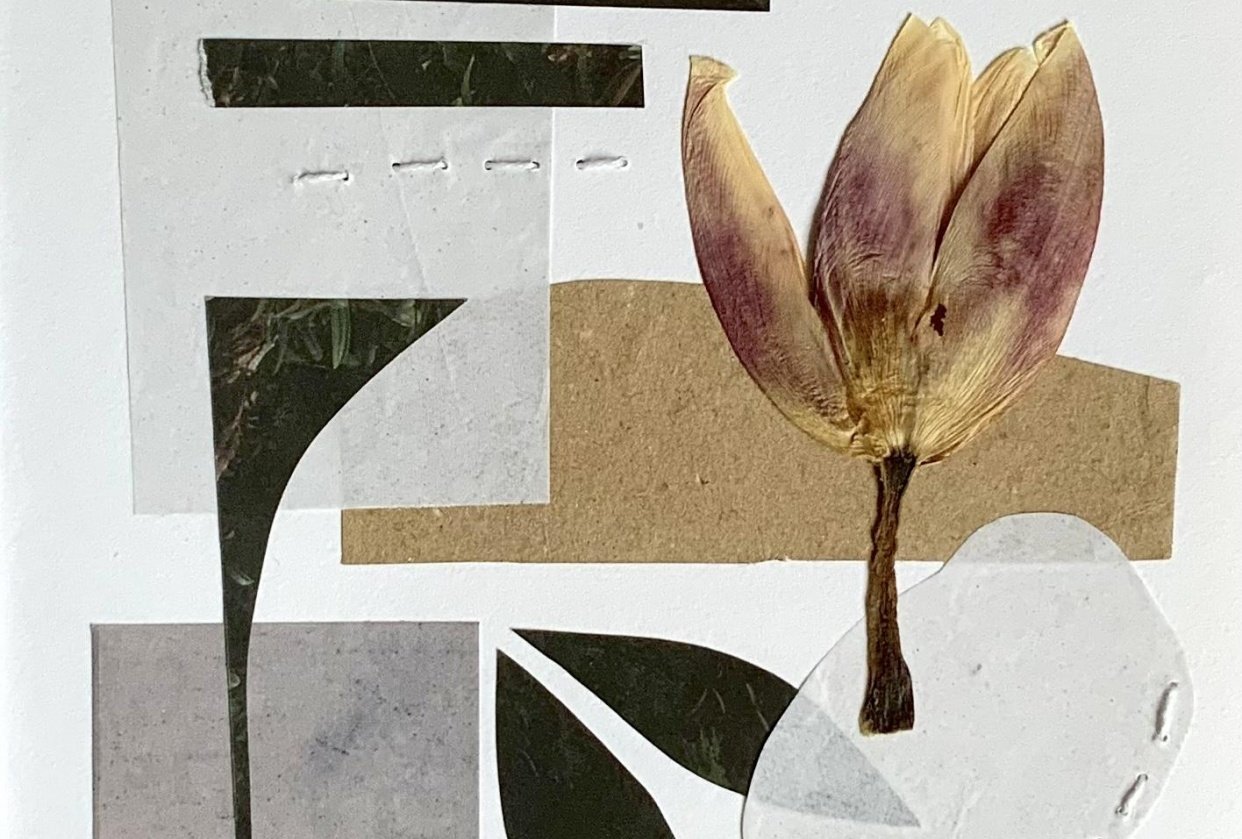 Minimal Abstract Collage | Skillshare Student Project