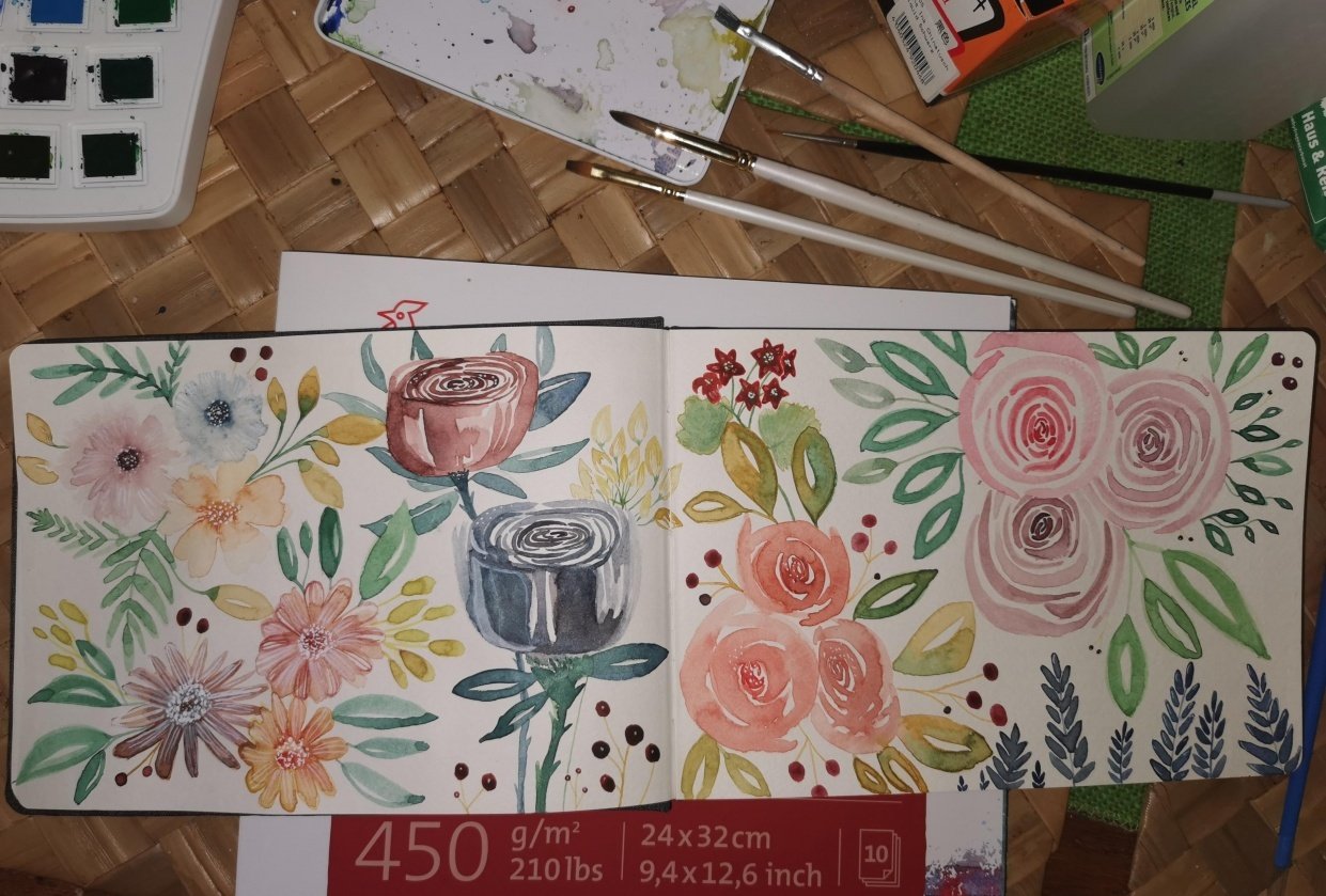 Flower Bouquet | Skillshare Student Project