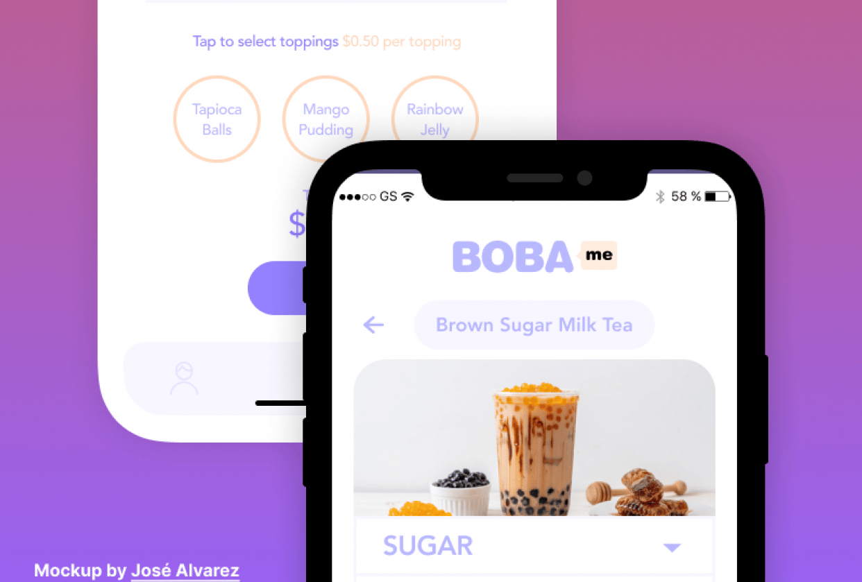 Boba Tea Application | Skillshare Student Project