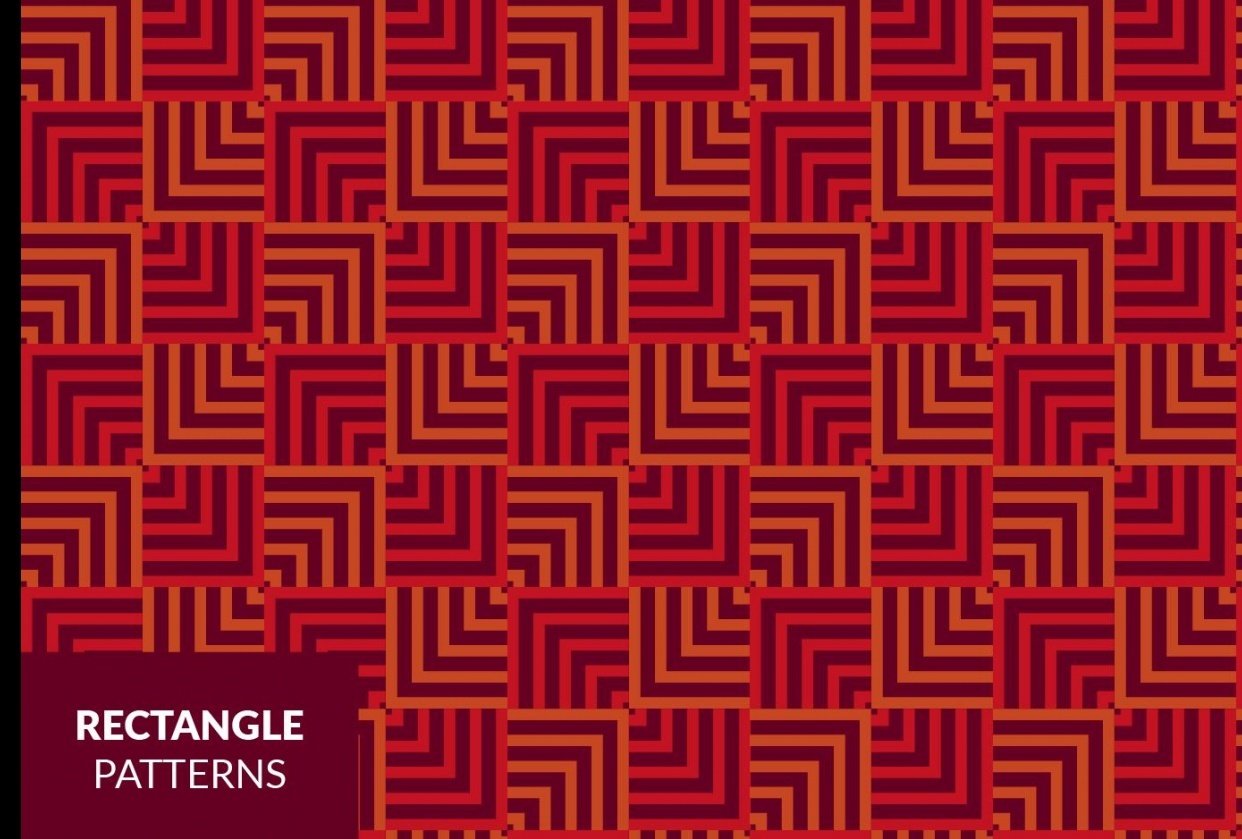 Rectangle Pattern design | Skillshare Student Project