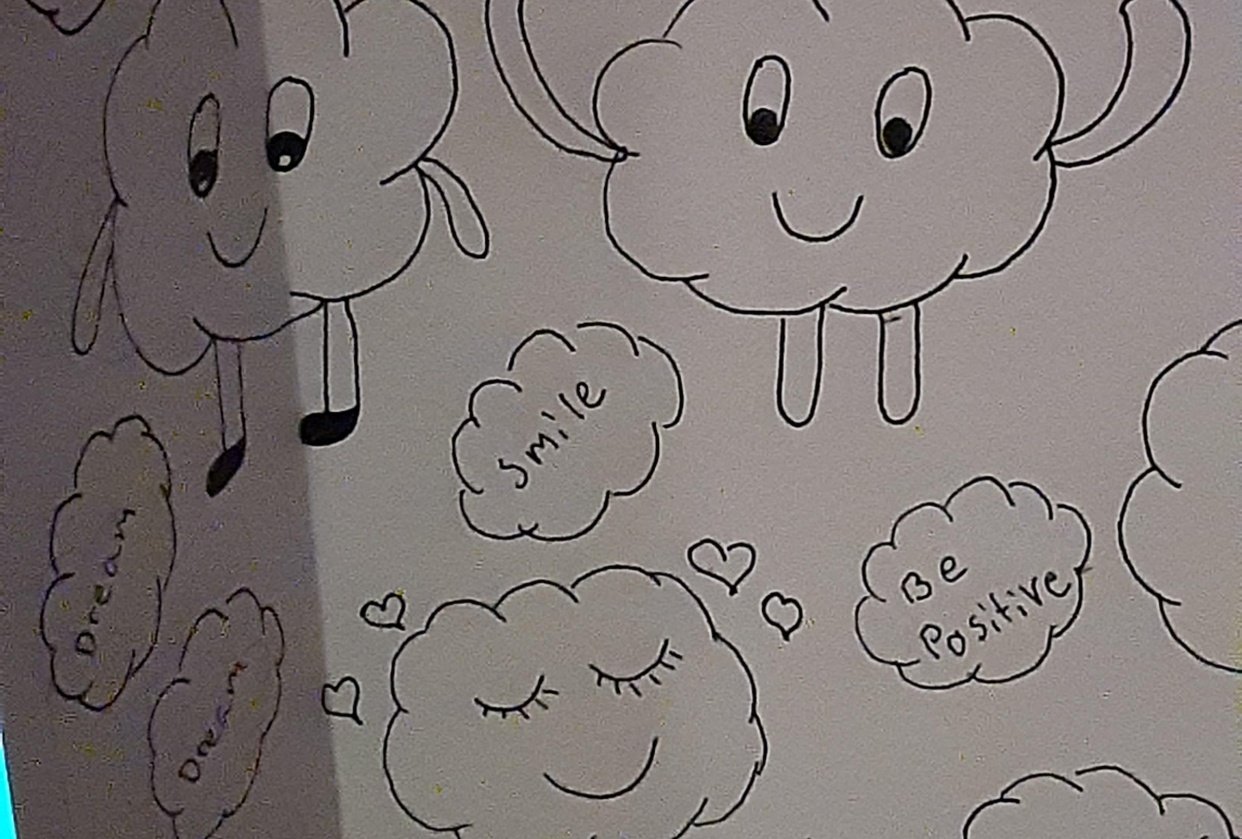 Keep your dreams in a cloud | Skillshare Student Project