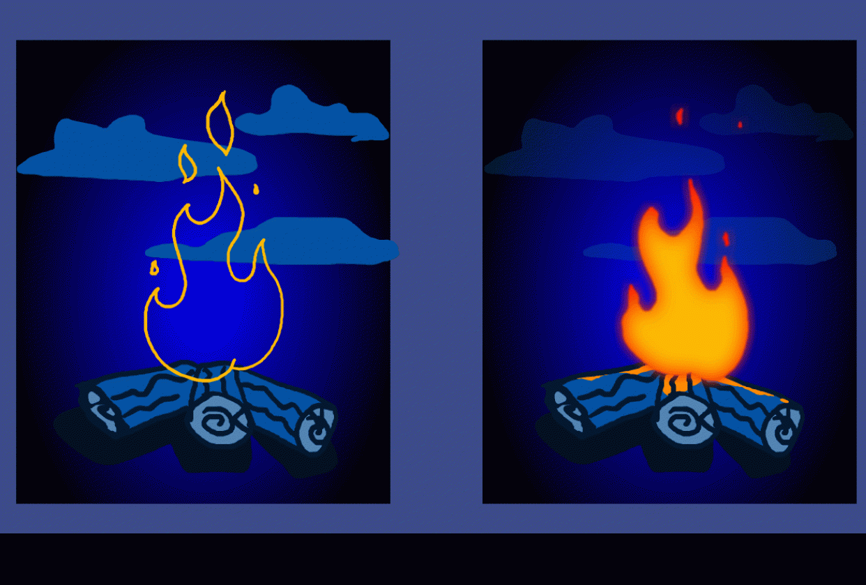 Flame tutorial | Skillshare Student Project