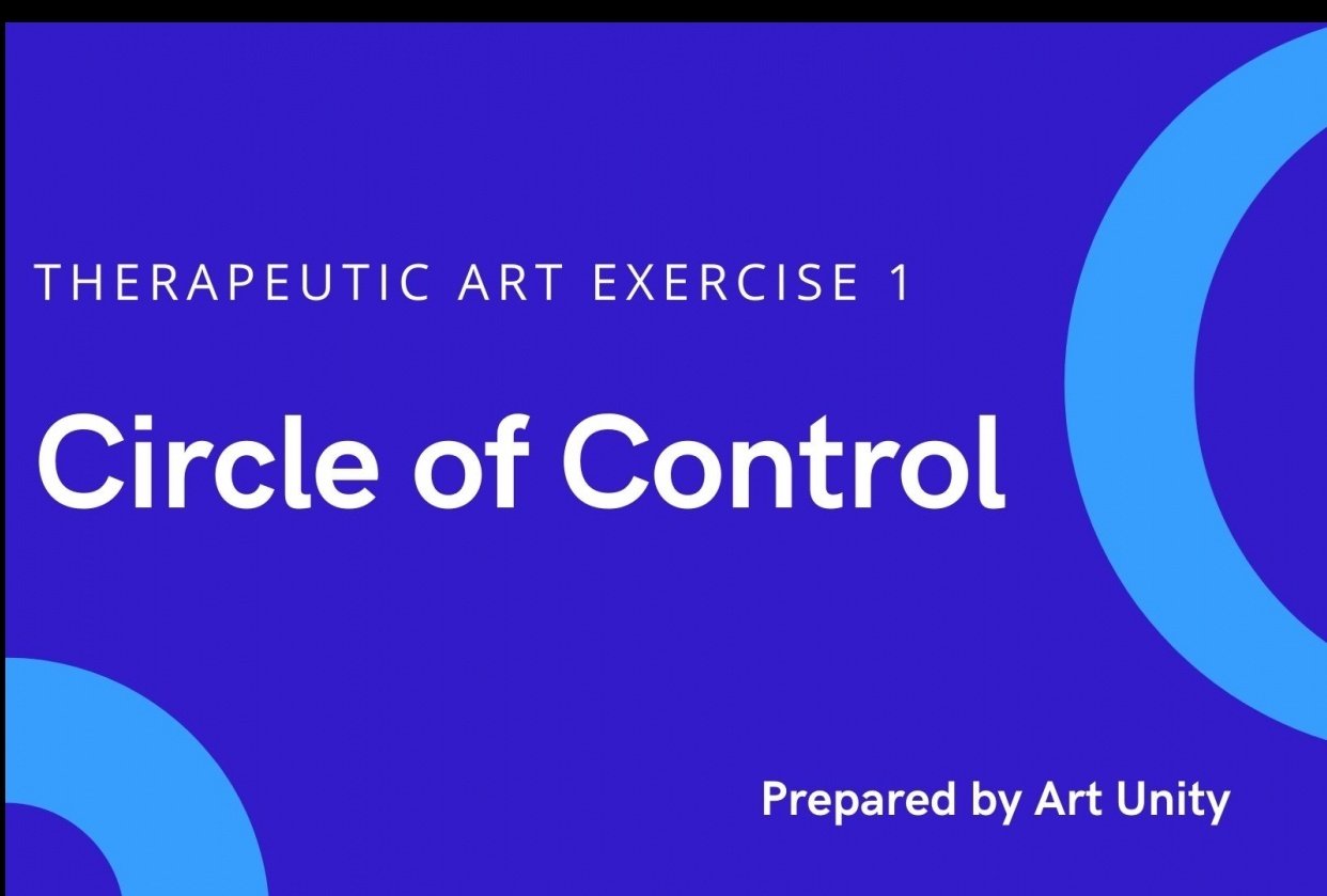 Circle of Control - Therapeutic Art Exercise 1 | Skillshare Student Project