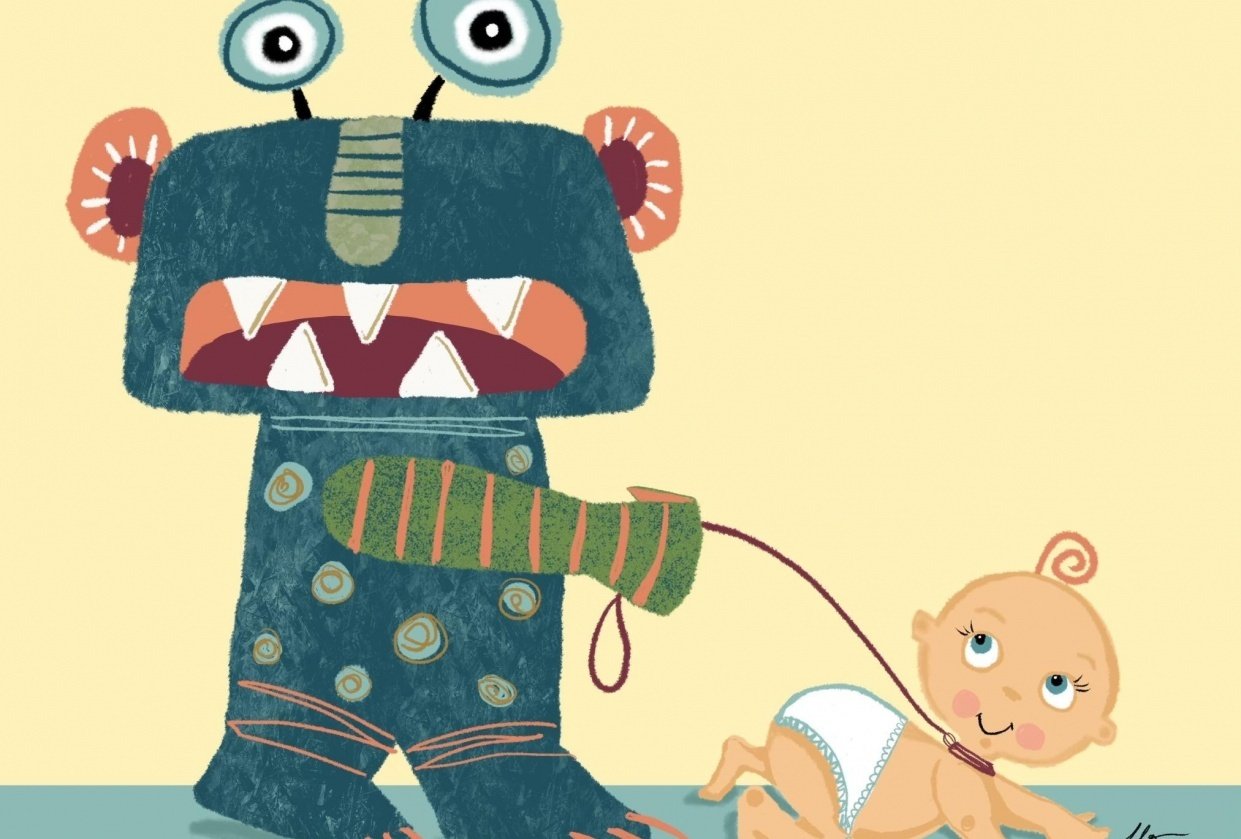 Monster Babysitter | Skillshare Student Project